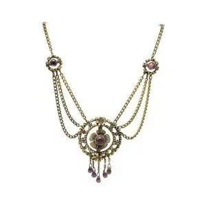 Czechoslovakia | Jewelry | Czechoslovakia Art Nouveau Purple Glass ...